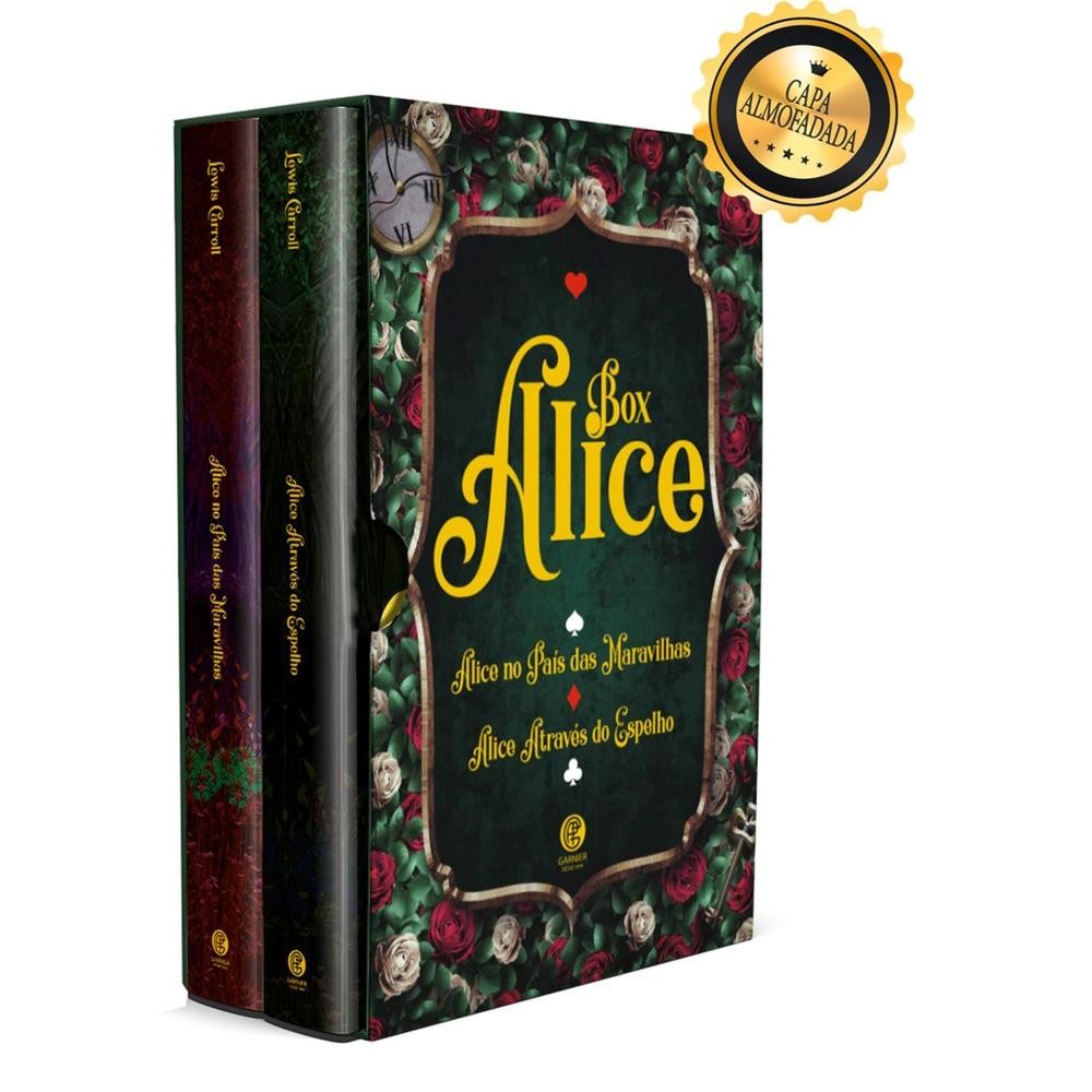Box Alice - Box com 2 livros - Edição de Luxo Almofadada | Shopee Brasil