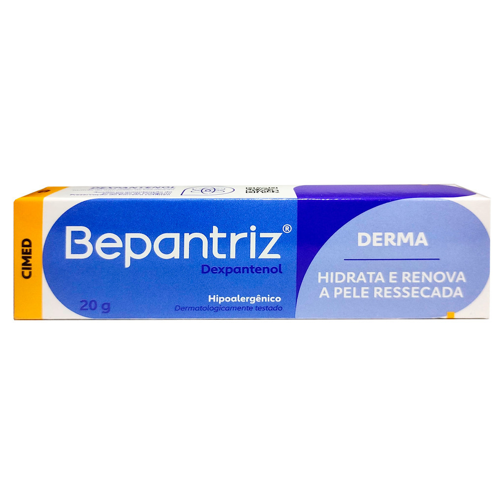 Bepantriz Derma Creme Hidratante 20g Dexpantenol | Shopee Brasil