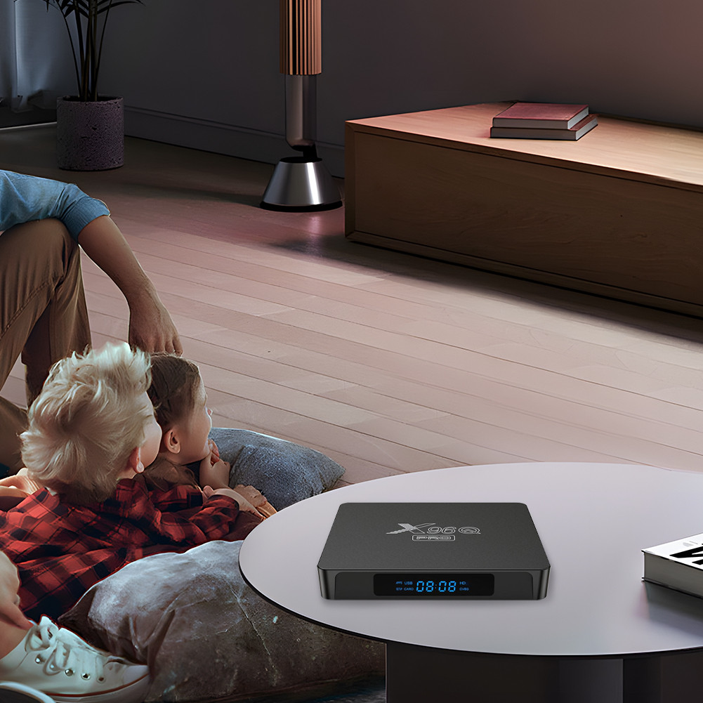 LF # Android 10.0 Smart TV Box 4K HD Media Player WIFI 2.4GHz Set Top ...