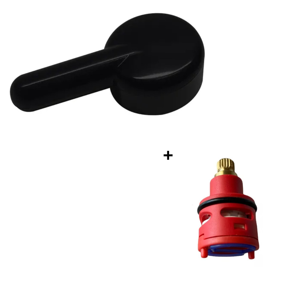 Volante Manipulo Preto Com Reparo Da Torneira com Filtro Acqua Bella ...