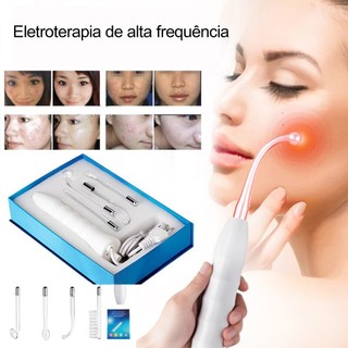 Aparelho Alta Frequência Portátil Para Limpeza De Pele Tratamento ...
