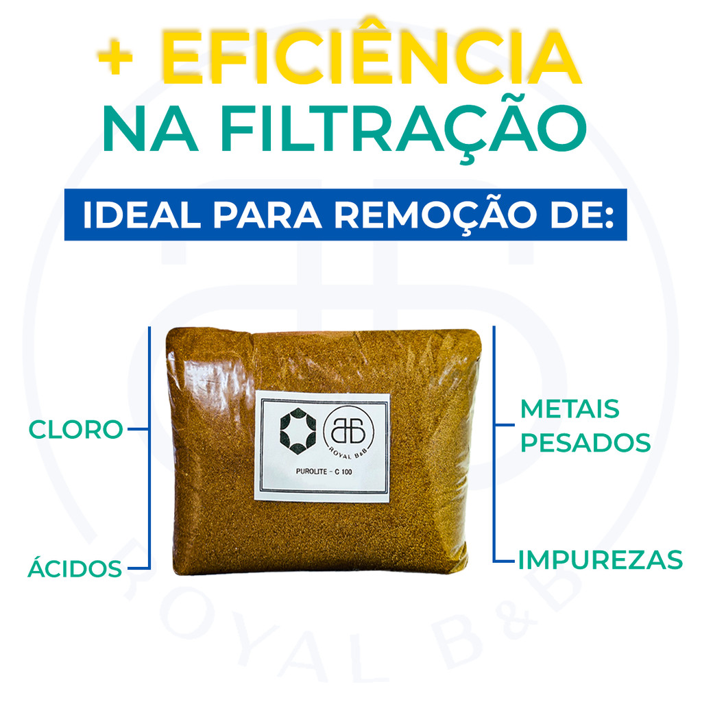 Resina Troca Iônica Catiônica Purolite C100 Saco 900g | Shopee Brasil