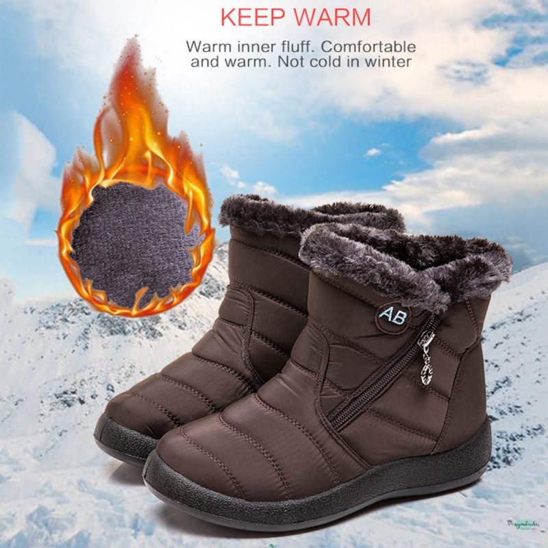 2025 Botas de Neve Impermeáveis Leves para Mulheres, Inverno [Enviadas ...