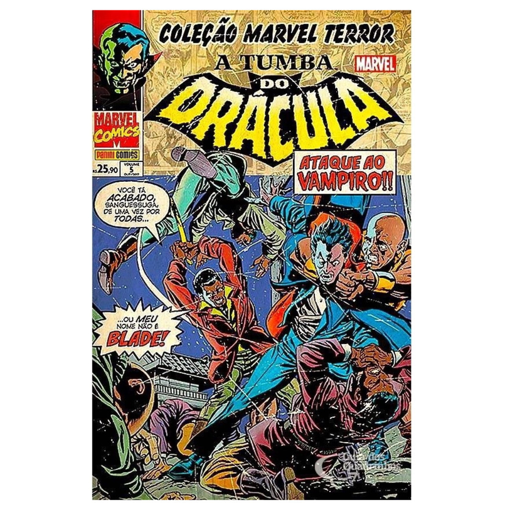 COL. MARVEL TERROR -A TUMBA DO DRACULA - VOL 5 | Shopee Brasil