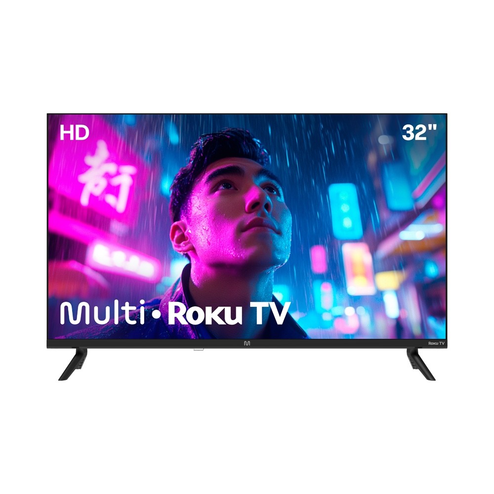 Smart TV DLED 32 HD Multi Roku 3 HDMI 2 USB Wi-Fi | Shopee Brasil
