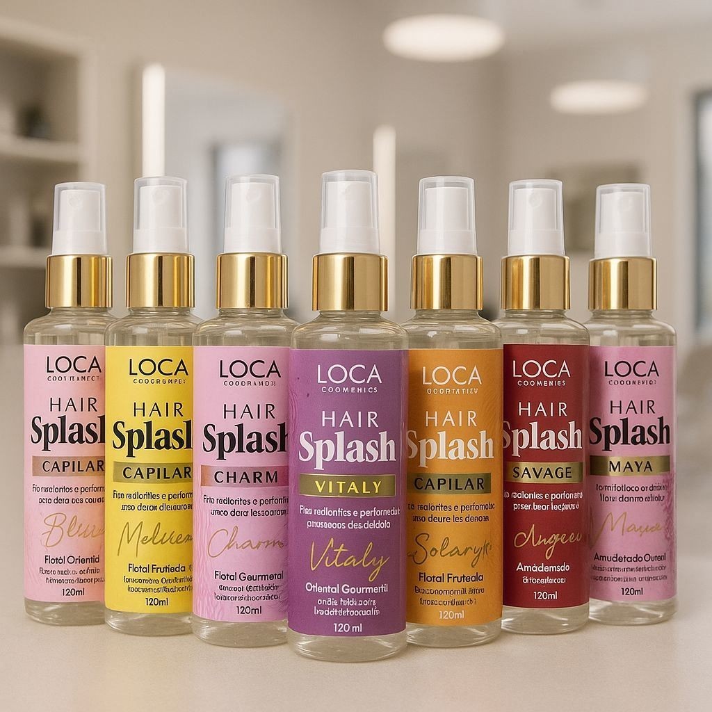 Perfume Capilar Loca Cosméticos 120ml | Hair Splash Floral Frutado ...