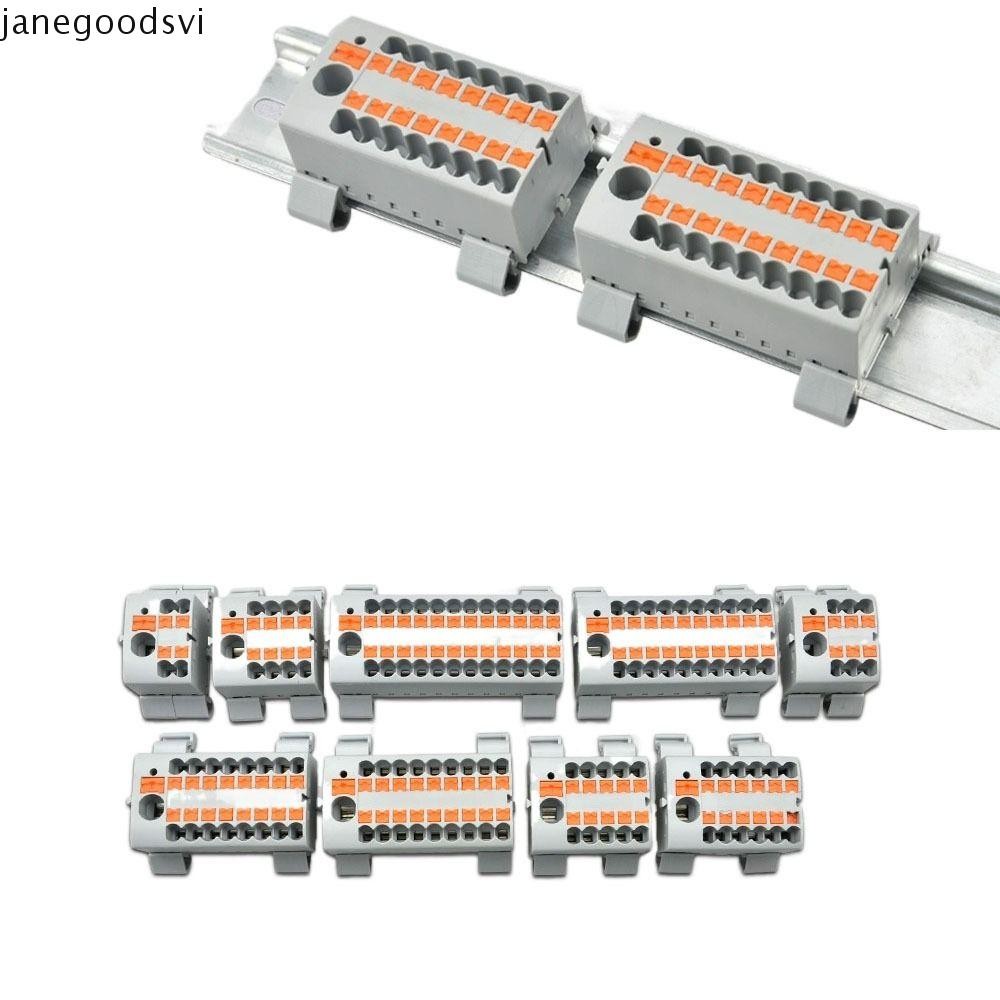 Conector De Bloco Terminal Push-in JANEGOODSVI , Conectores Elétricos De Fio De Conexão 2/3/4/5 ...
