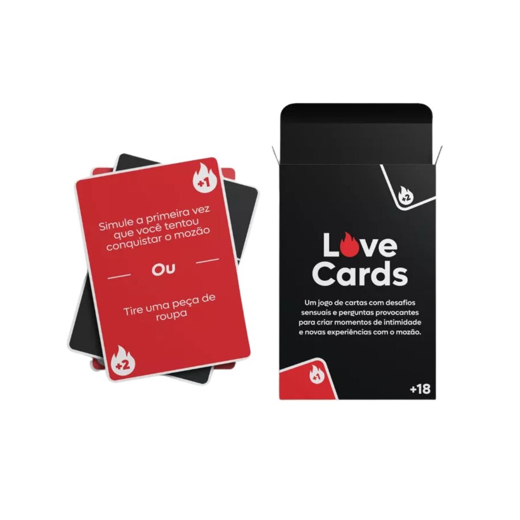 Love Cards – O Jogo de Cartas Adulto Para Casais | Shopee Brasil