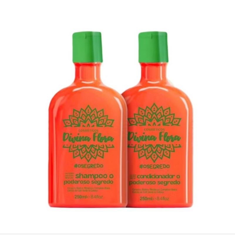 Shampoo e condicionador para crescimento e fortalecimento capilar ...