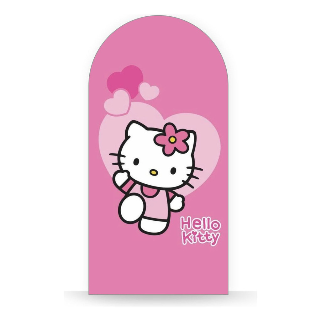 Painel Hello Kitty Festa Estilo Romano Tamanho 2x1m Hk13 | Shopee Brasil