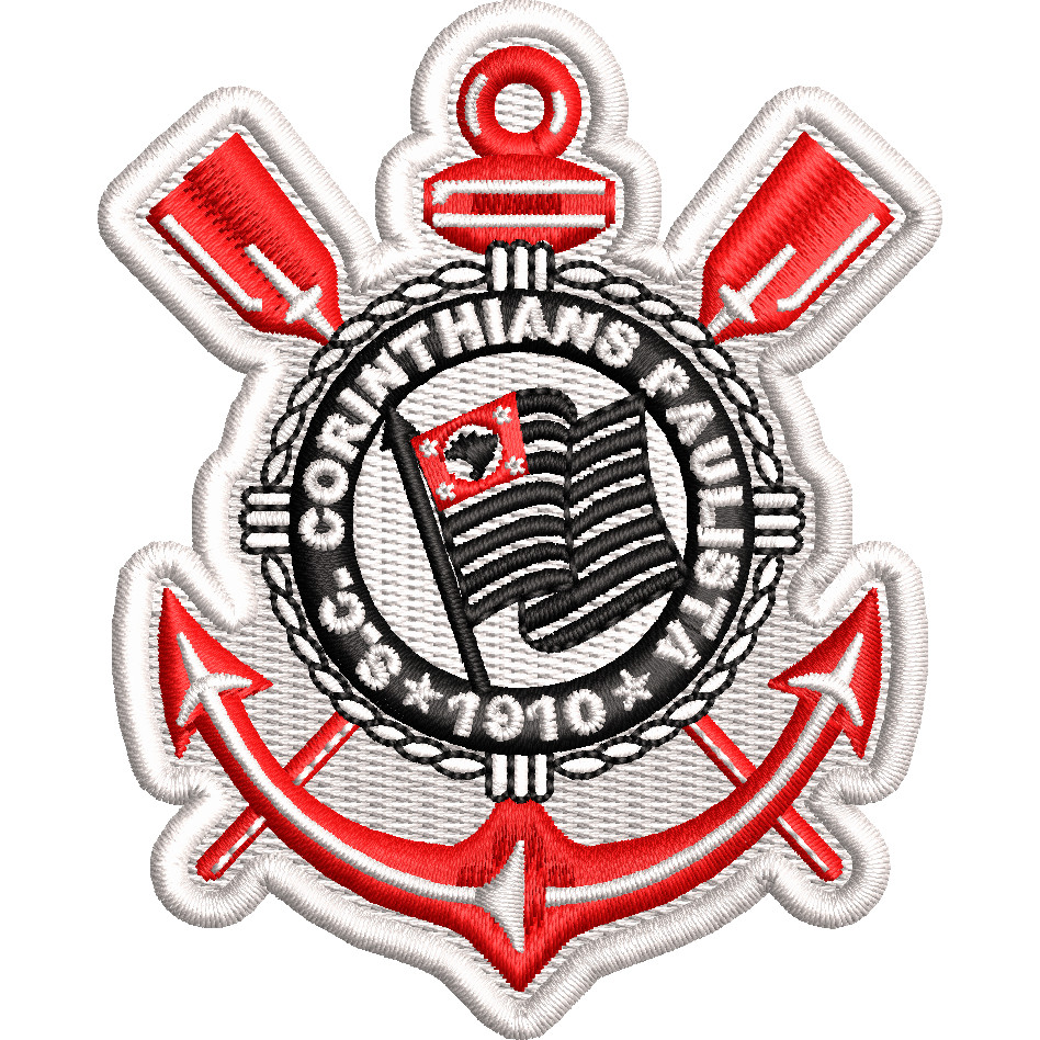 Patch Bordado Escudo Do Corinthians Tim3 | Shopee Brasil