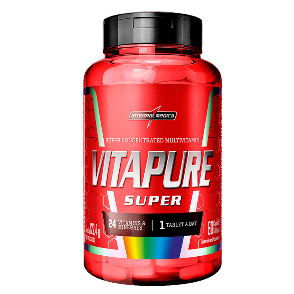 Multivitaminico Vita Pure 60 Tabletes Integralmedica | Shopee Brasil