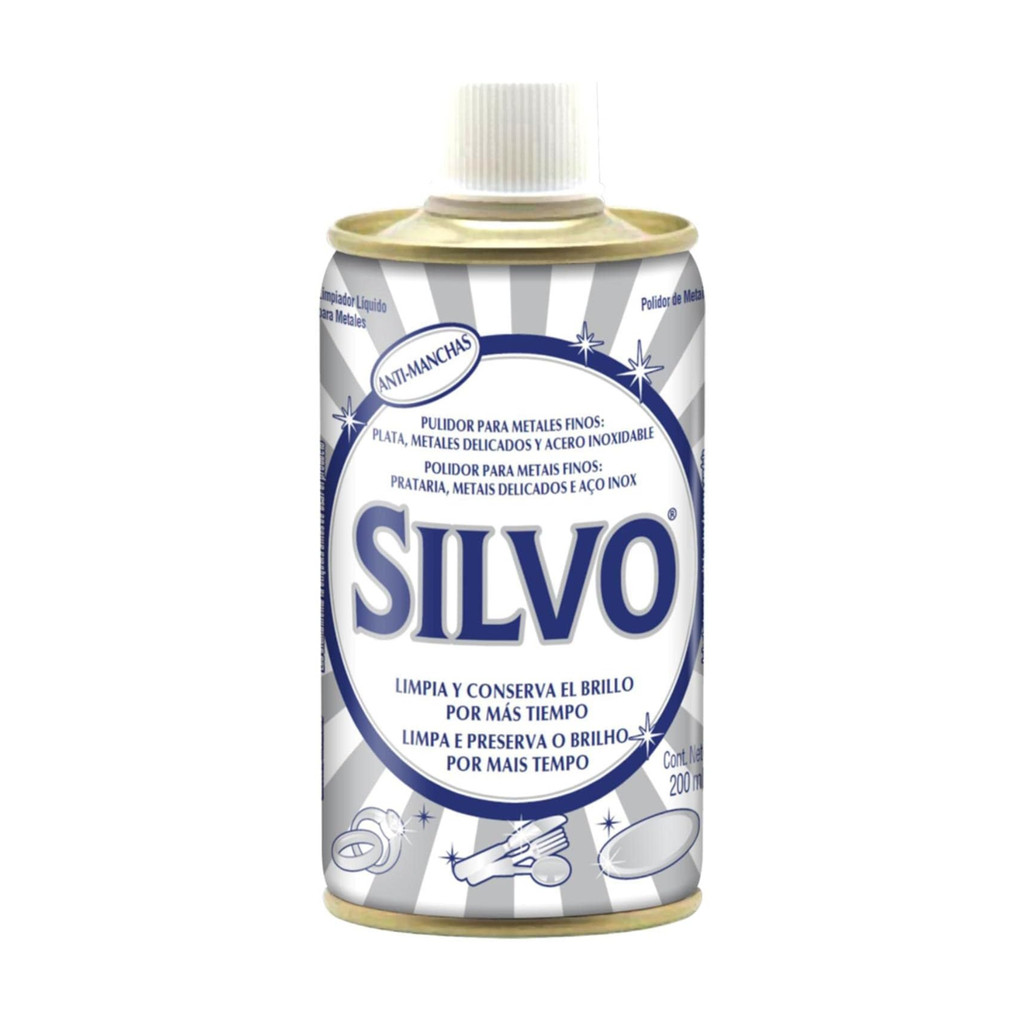 Silvo Polidor De Metais 200Ml | Shopee Brasil