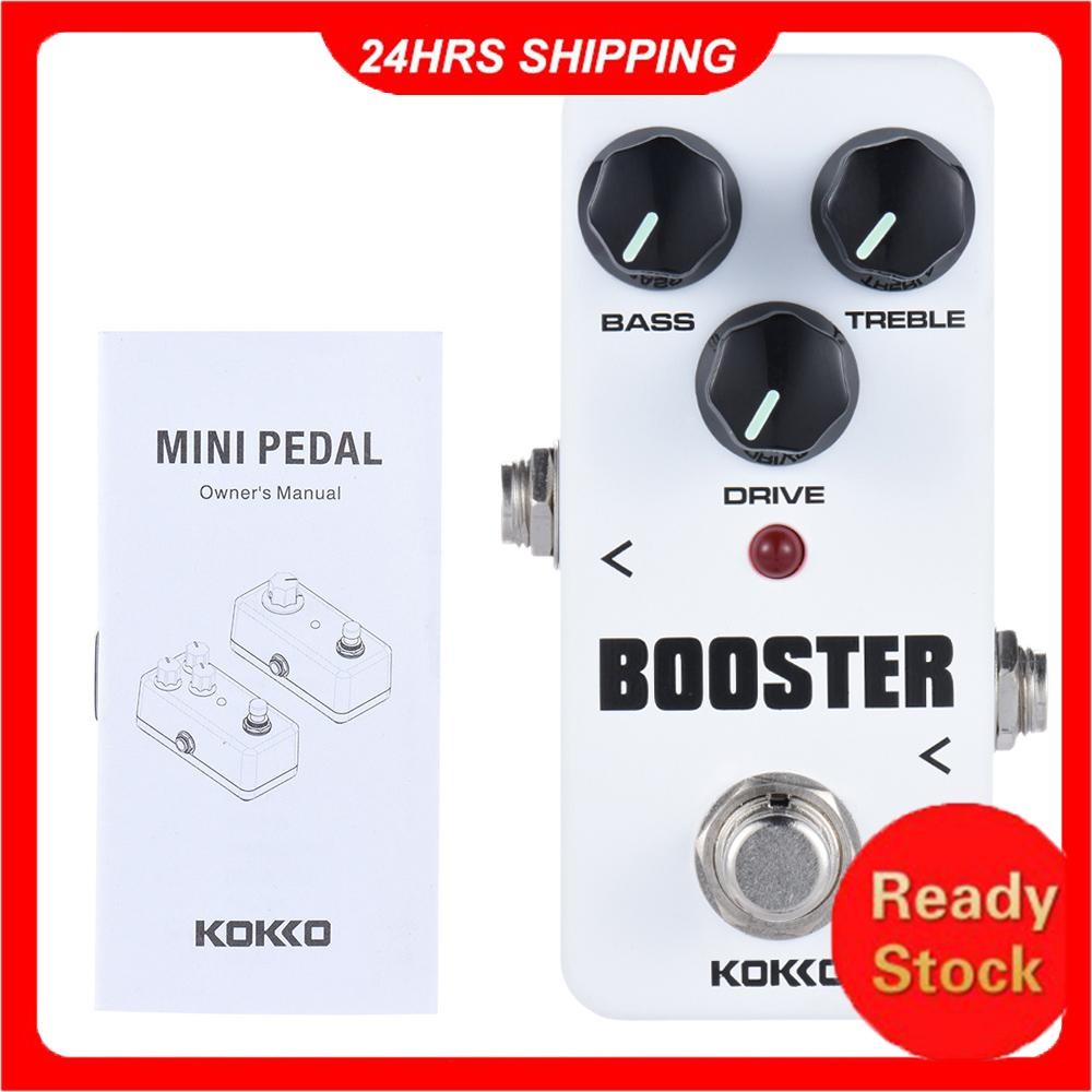 KOKKO FBS2 Mini Booster Pedal Portable 2-Band EQ Guitar Effect | Shopee ...