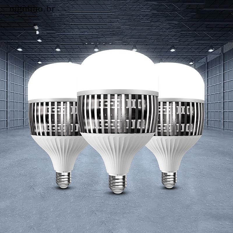 nignliao E27 Lâmpada Led 220v Lampara Lâmpadas De Alta Potência 100W ...