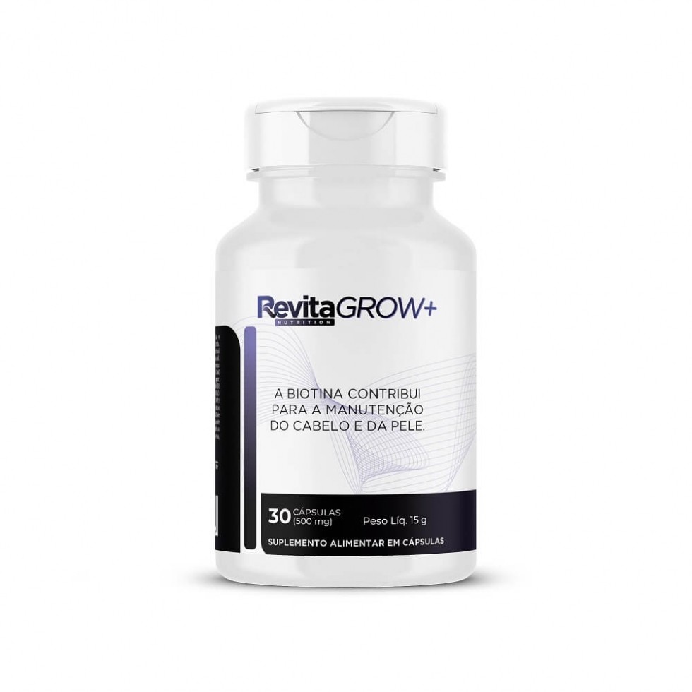 Revita Grow+ 500mg (30 caps) - Padrão: Único | Shopee Brasil