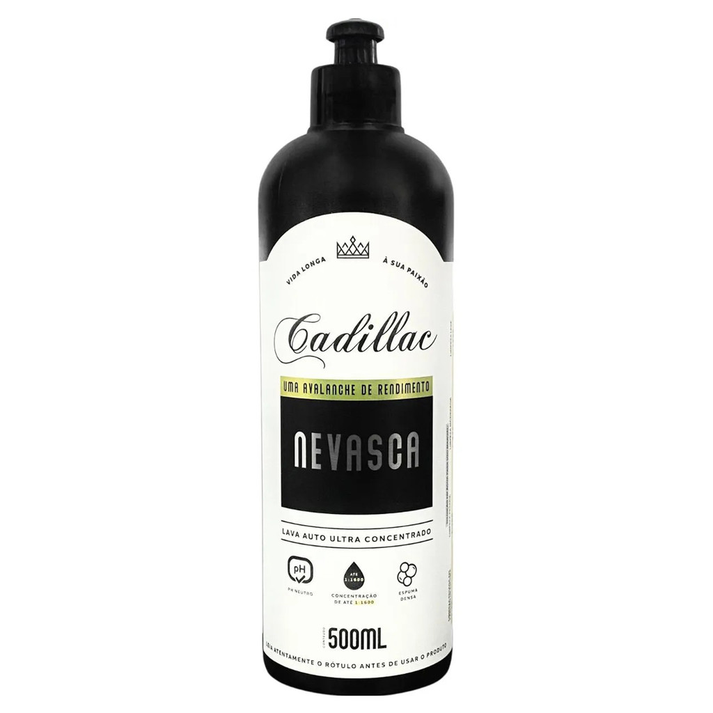 Nevasca Lava Auto Ultra Concentrado Cadillac (Diluição: Até 1:1600 ...