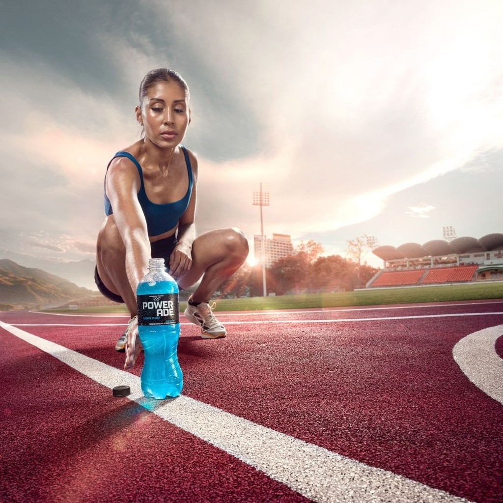 Caixa 12un Isotônico Powerade Mountain Mix Frutas Azul 500ml Bebida ...