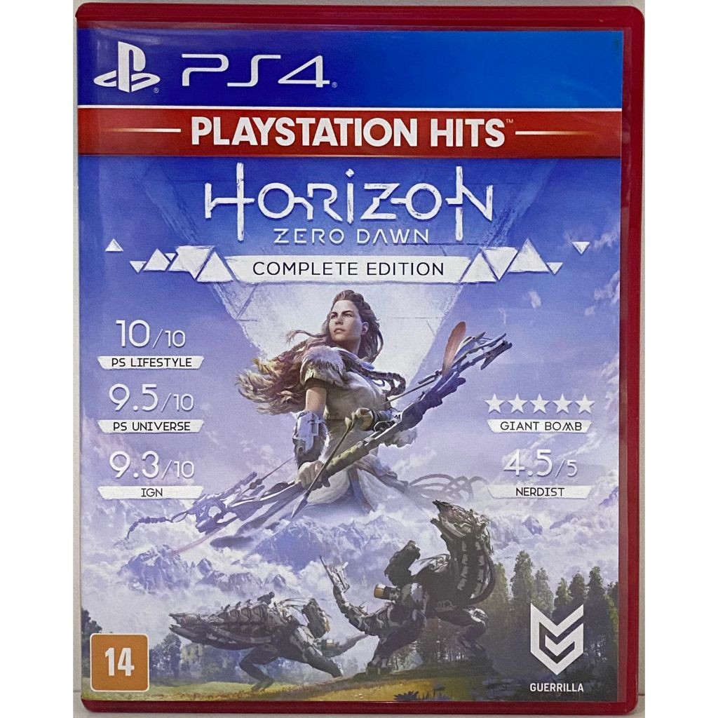 Horizon Zero Dawn (Complete Edition) - PS4 - Original | Shopee Brasil