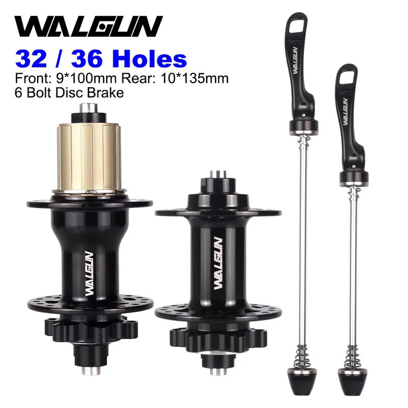 WALGUN 120 Click Hub 3 Pawls Rolamento MTB Mountain Bike Hub Frente ...