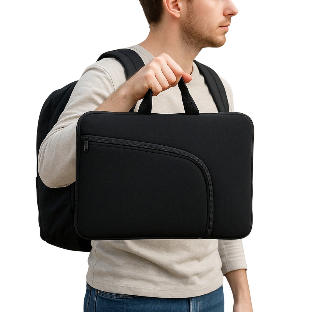 Case Capa Maleta de Notebook Resistente a Água C/ Alça Dupla Rígida ...