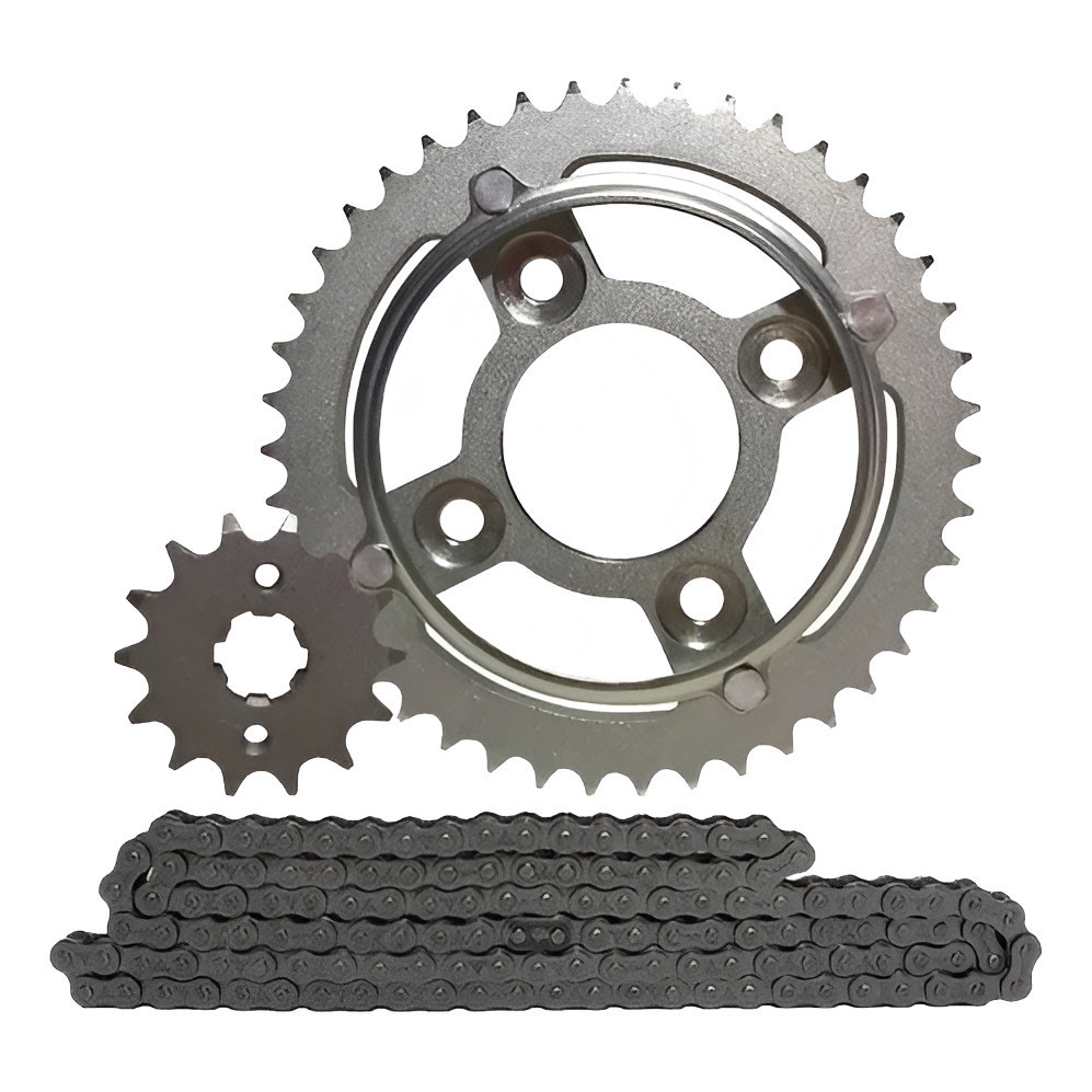 Kit Relação Tração Fan 125 2009 43x14 428hx116l Tracmotors | Shopee Brasil