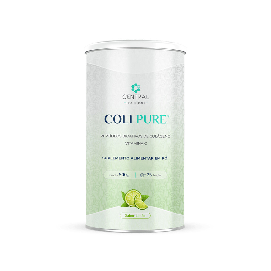 Collpure - Colageno Limão 500g - Central Nutrition | Shopee Brasil