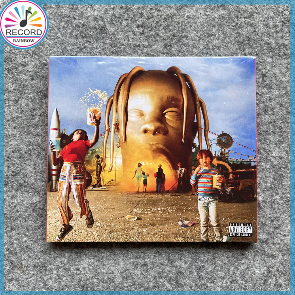 Travis Scott Astroworld Original CD Brand New Album [Lacrado] | Shopee ...
