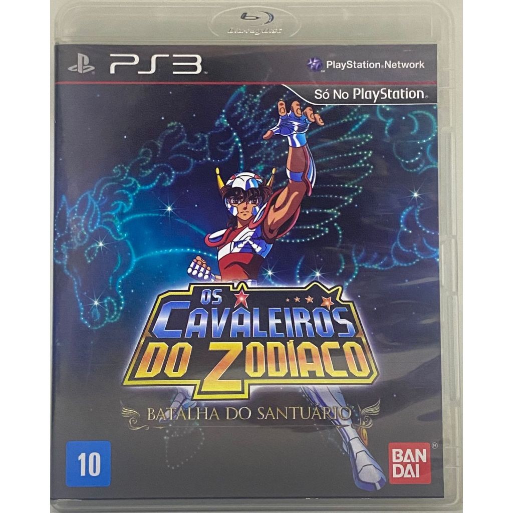 Os Cavaleiros do Zodiaco: Batalha do Santuario - PS3 - Original | Shopee Brasil