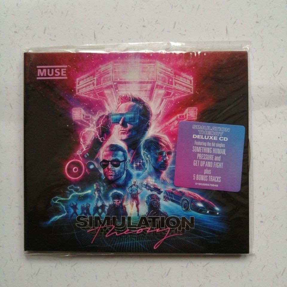 F848 Muse Simulation Theory CD Álbum Deluxe Edition 2018 Rock B1222 ...