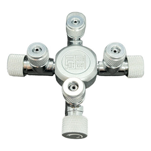 Divisor C/ 4 Saídas P/ Co2 Com Ajuste Fino Individual | Shopee Brasil
