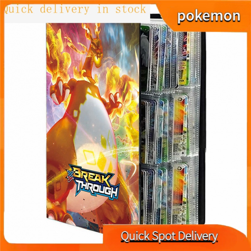 [Venda Direta] Álbum de Cartas Pokémon de 9 Bolsos 432 Bolsos Mapa de ...