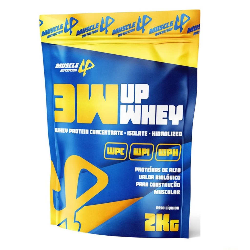 Whey 3w Up Muscle Nutrition 2kg Isolado Hidrolisado | Shopee Brasil