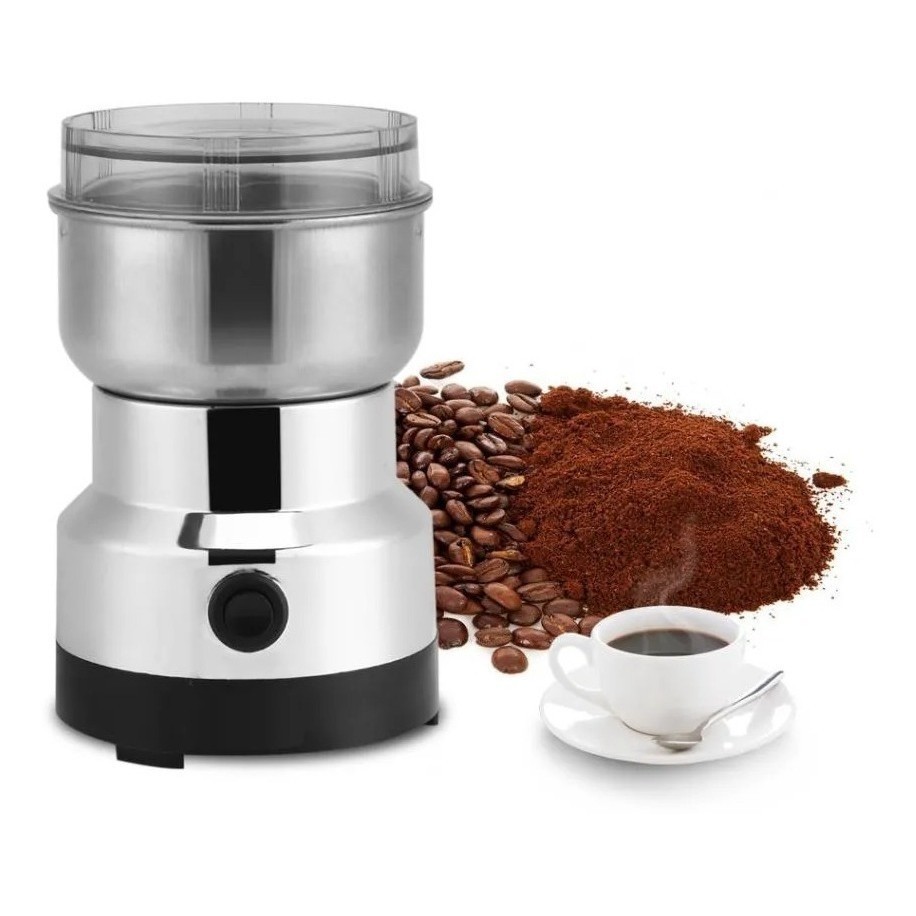 Mini Moedor Café Grãos Elétrico Triturador Especiarias 110v | Shopee Brasil