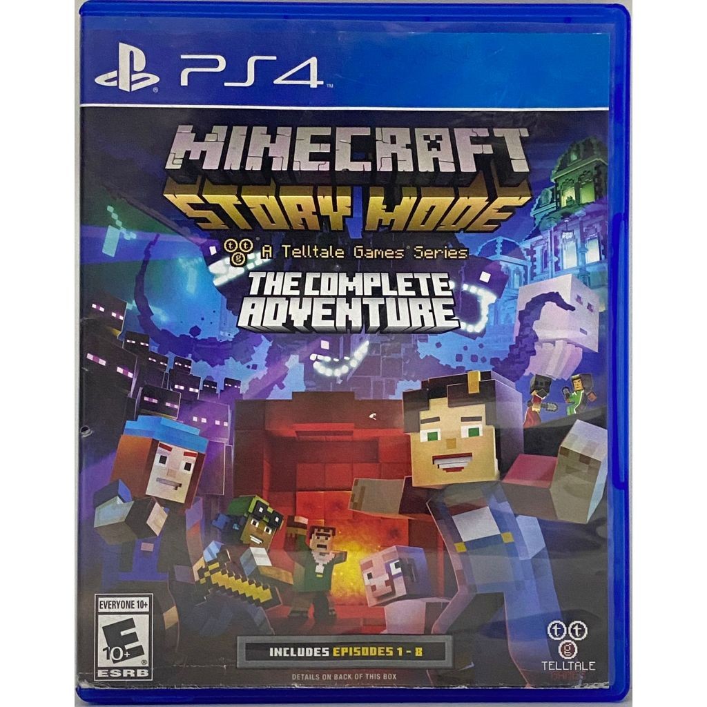 Minecraft Story Mode: The complete Adventure - PS4 - Original | Shopee ...