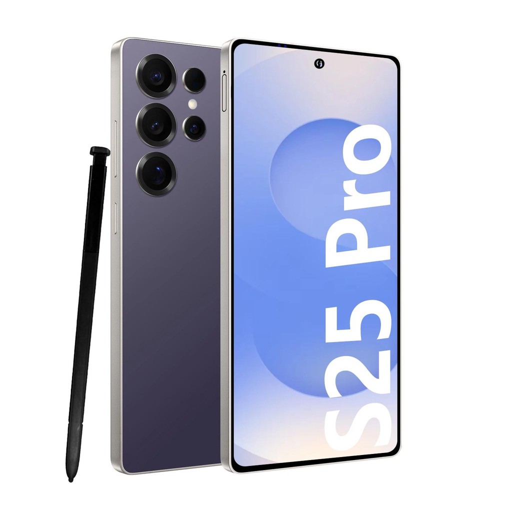 S25 Pro Smartphone 5G Celulares Android 12 Tela De 6.8 Polegadas 12 ...