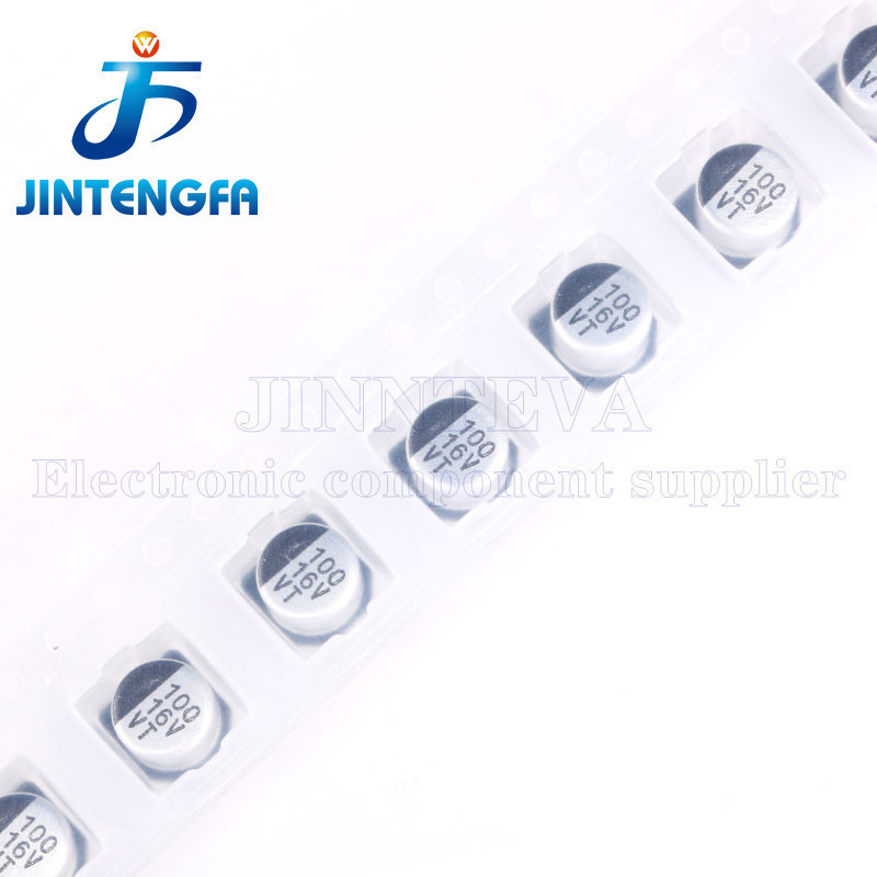 10PCS Capacitor Eletrolítico de Alumínio SMD 6.3V 10V 16V 25V 35V 50V 1UF 2.2UF 4.7UF 10UF 22UF ...