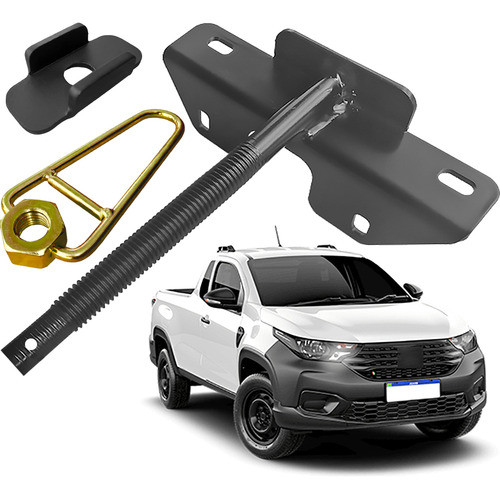 Suporte De Estepe Step Roda Nova Strada Substitui O Original | Shopee ...