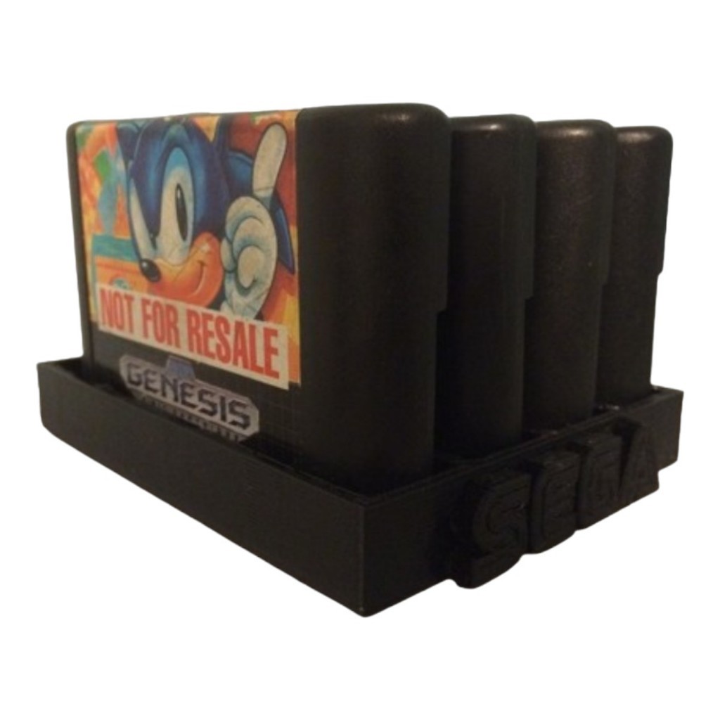 Porta Jogos Games Suporte Para Mega Drive - 4 Espaços | Shopee Brasil