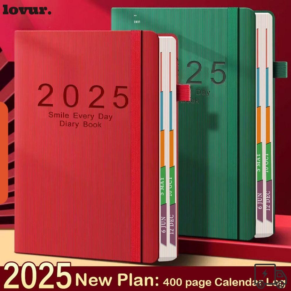LOVUR Plan Calendar Log , Capa De Couro Para Gerenciamento De Tempo ...