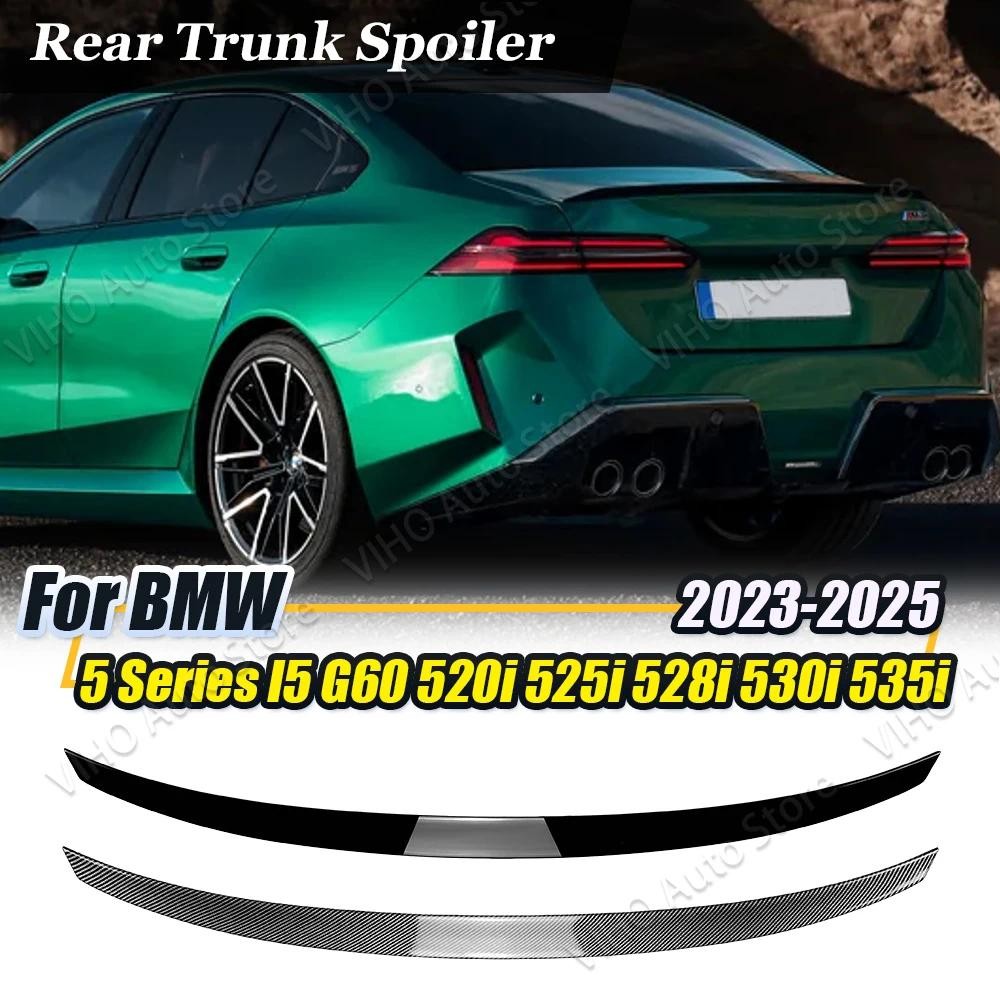 Para BMW Série 5 I5 G60 525i 530i 540i 2024 2025 M5 Estilo Carro Traseiro Tronco Telhado Spoiler ...