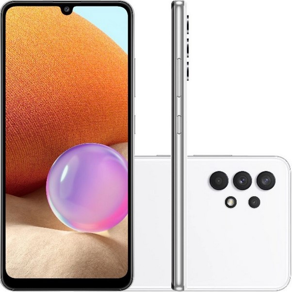 Novo Galaxy A32 5G Smartphone Dimensão 720 6.5 Polegada Tela 48MP WiFi ...