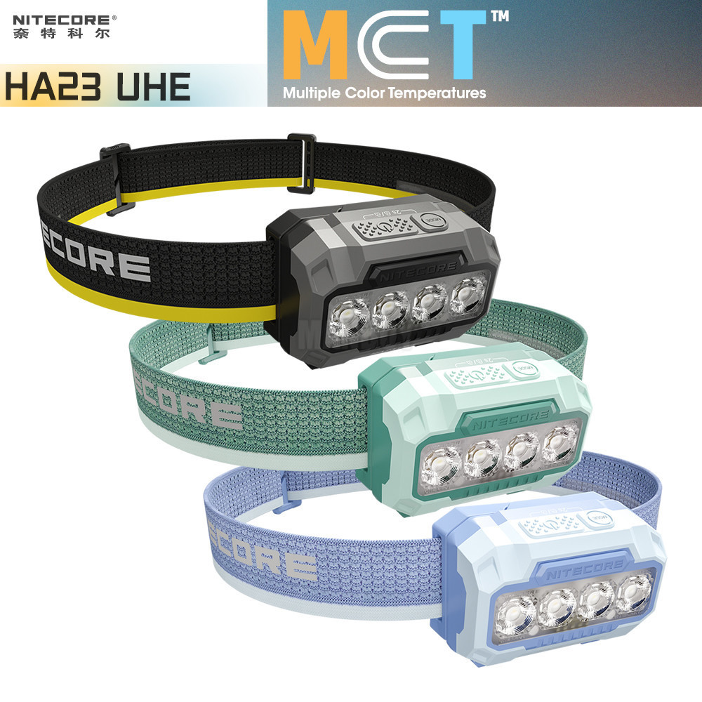 NITECORE HA23 UHE 600 Lumens Múltiplas Temperaturas De Cor LEDs Farol ...