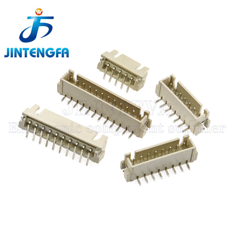 20 Pcs Conector XH2.54 SMD SMT ÂNGULO RETO 2.54 Mm 2p 3p 4p 5p 6p 7p 8p JST Conectores de Fio ...