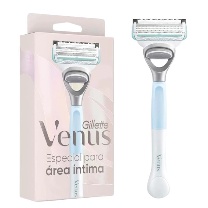 GILLETTE VENUS ESPECIAL PARA ÁREA ÍNTIMA | Shopee Brasil