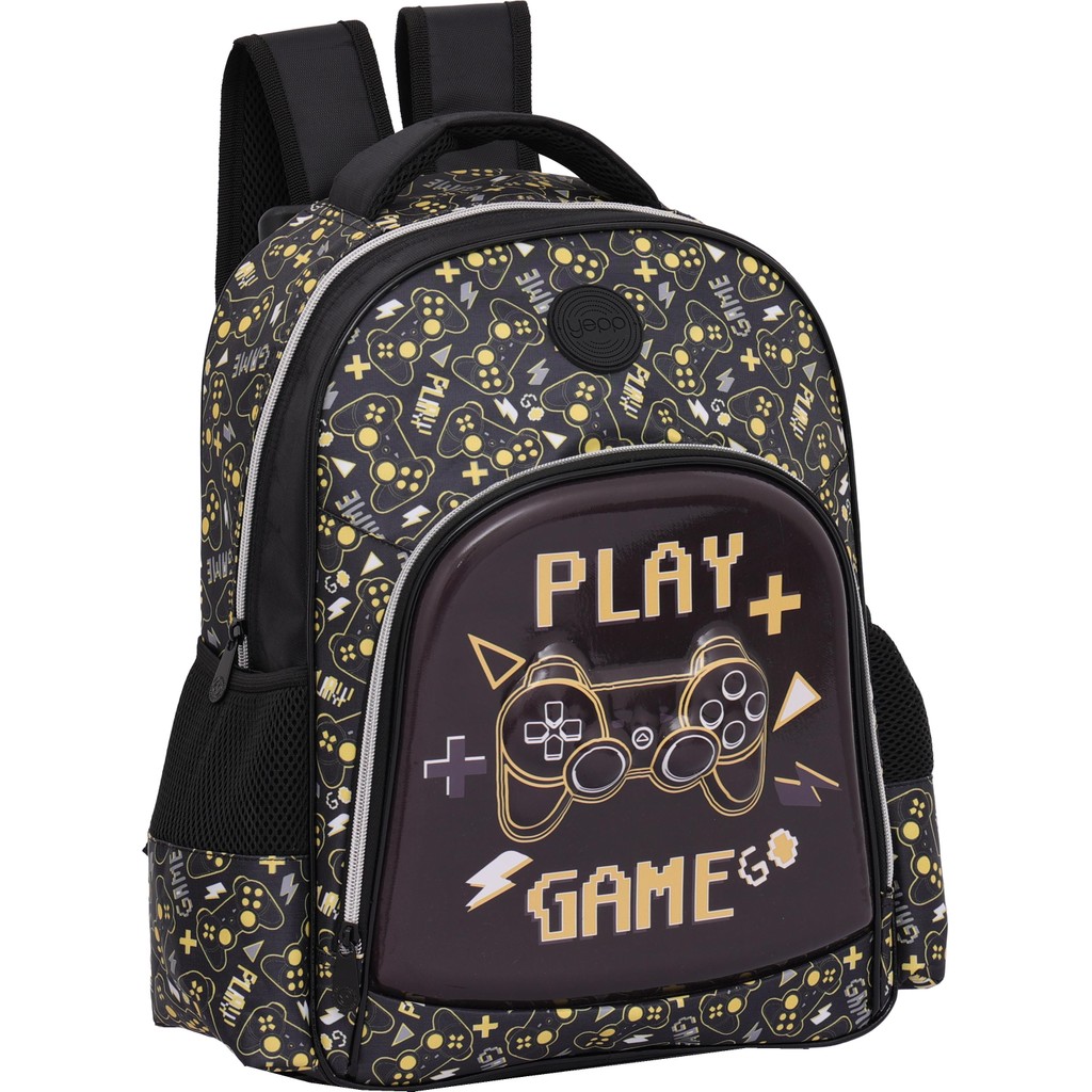 Mochila Infantil Menino Escolar 3D PLAY GAME G Escolar 2025 | Shopee Brasil