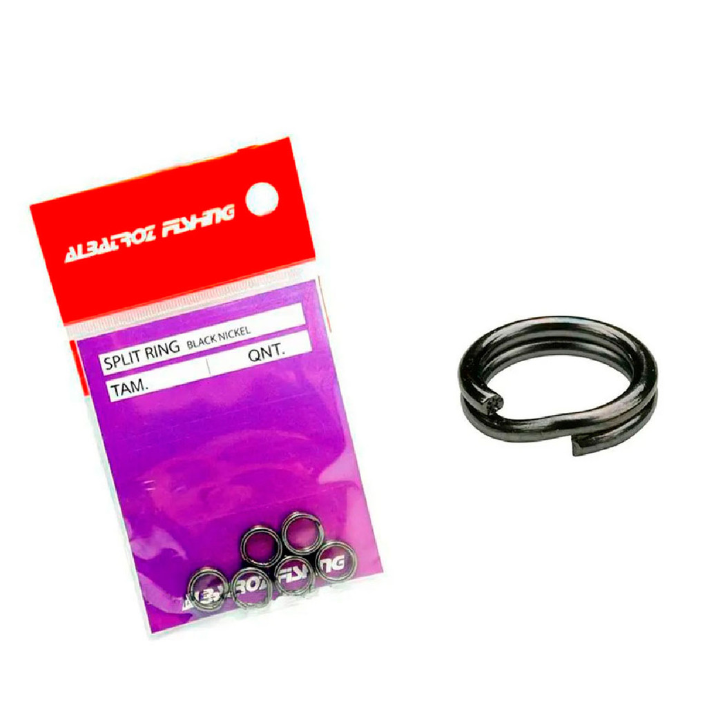 Argola Split Ring para Isca Artificial Pesca Albatroz | Shopee Brasil