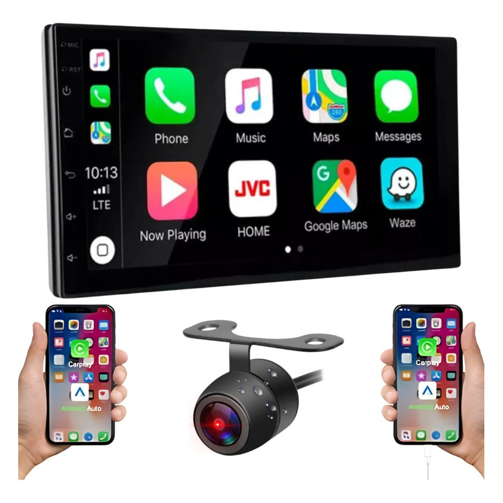 Multimidia 7 2din 2gb 32gb Android 12 Carplay Android Auto | Shopee Brasil