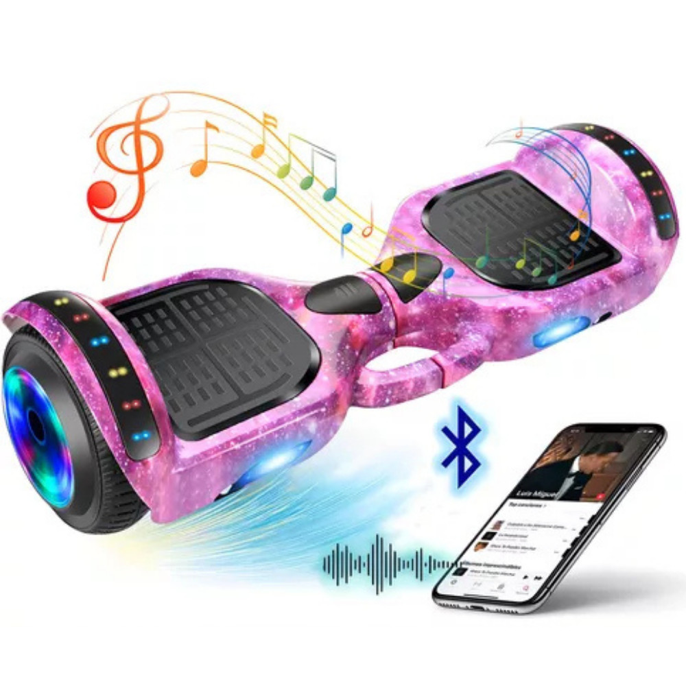 Hoverboard Elétrico com Bluetooth e LED - Potência e Diversão nas Rodas ...