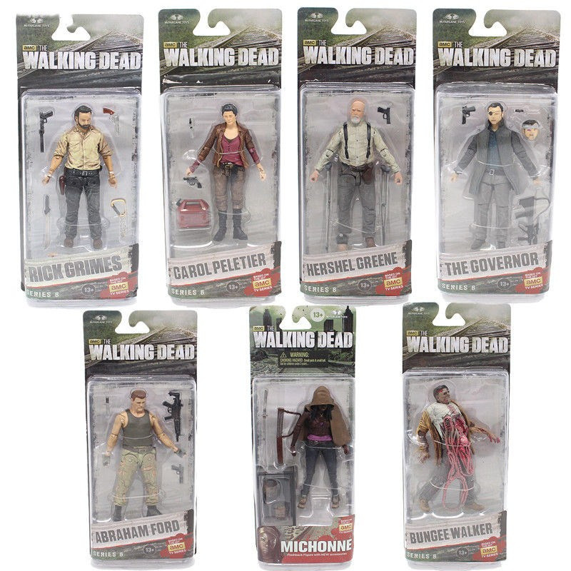Brinquedos McFarlane The Walking Dead 5 Inch Governador Rick Grimes ...